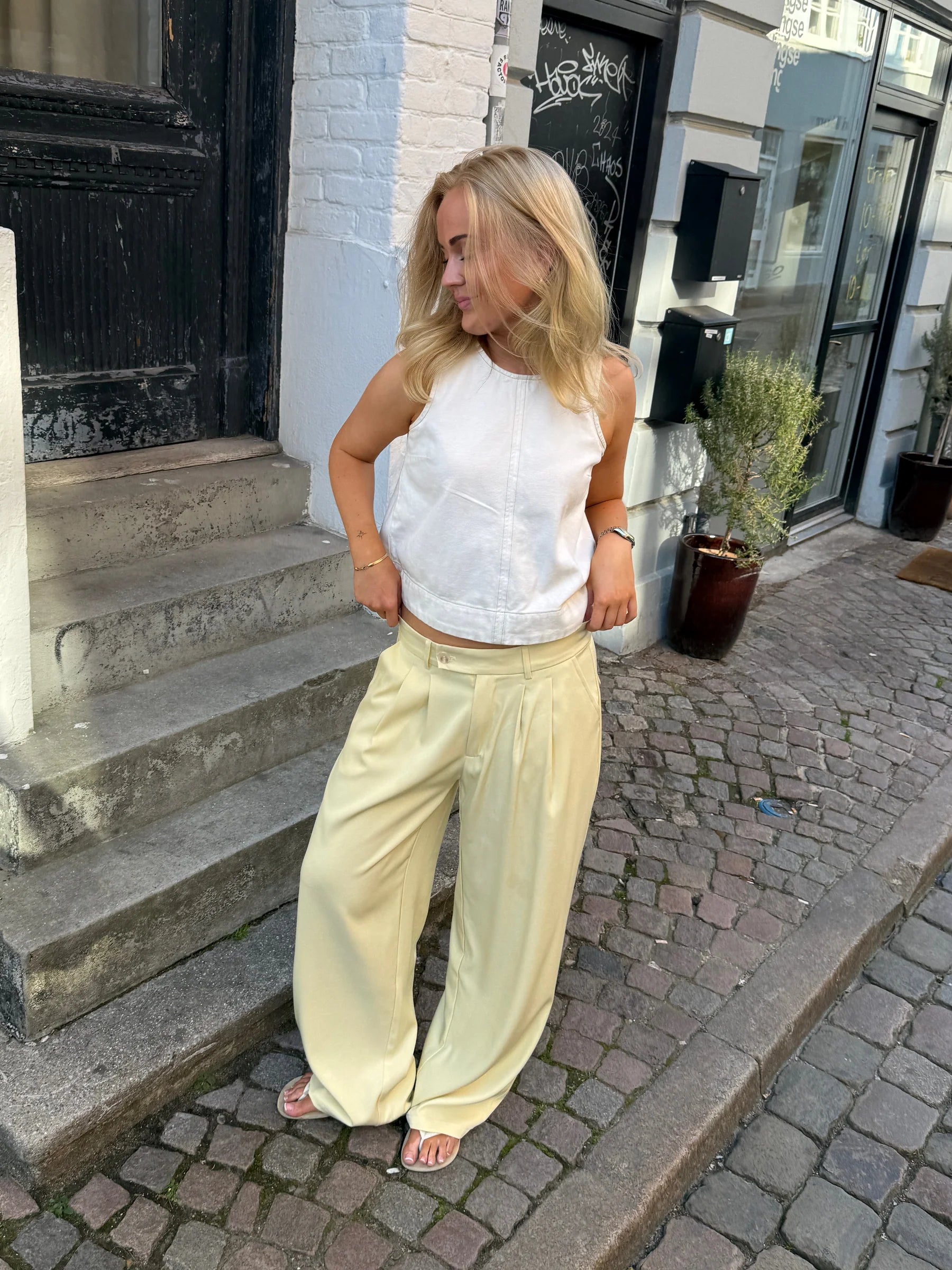 BUKSUR | NORA butter yellow – Hon+Hann